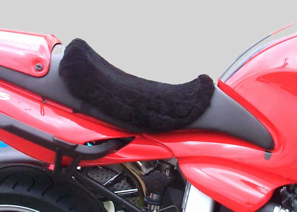 Solo Motorcycle Seat Pad Sheepskin - Good Wool Store